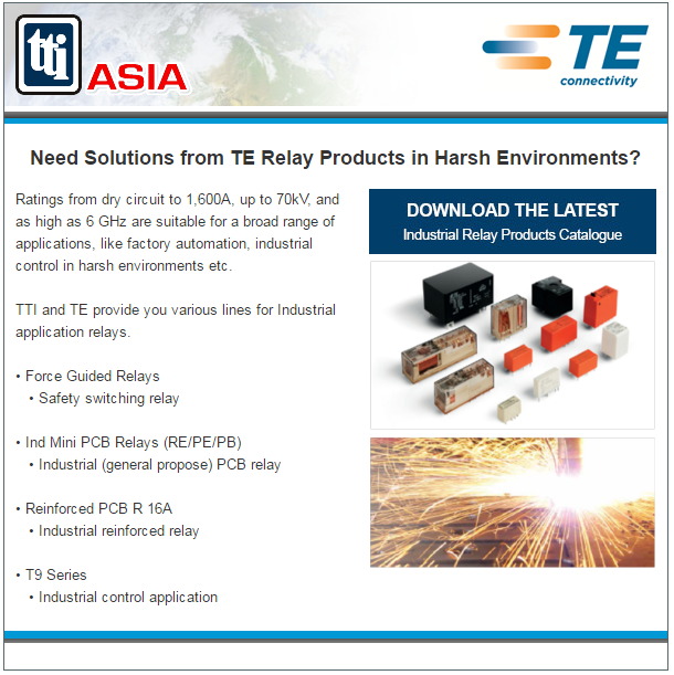 TTI AND TE - INDUSTRIAL RELAY PRODUCTS | TTI Asia